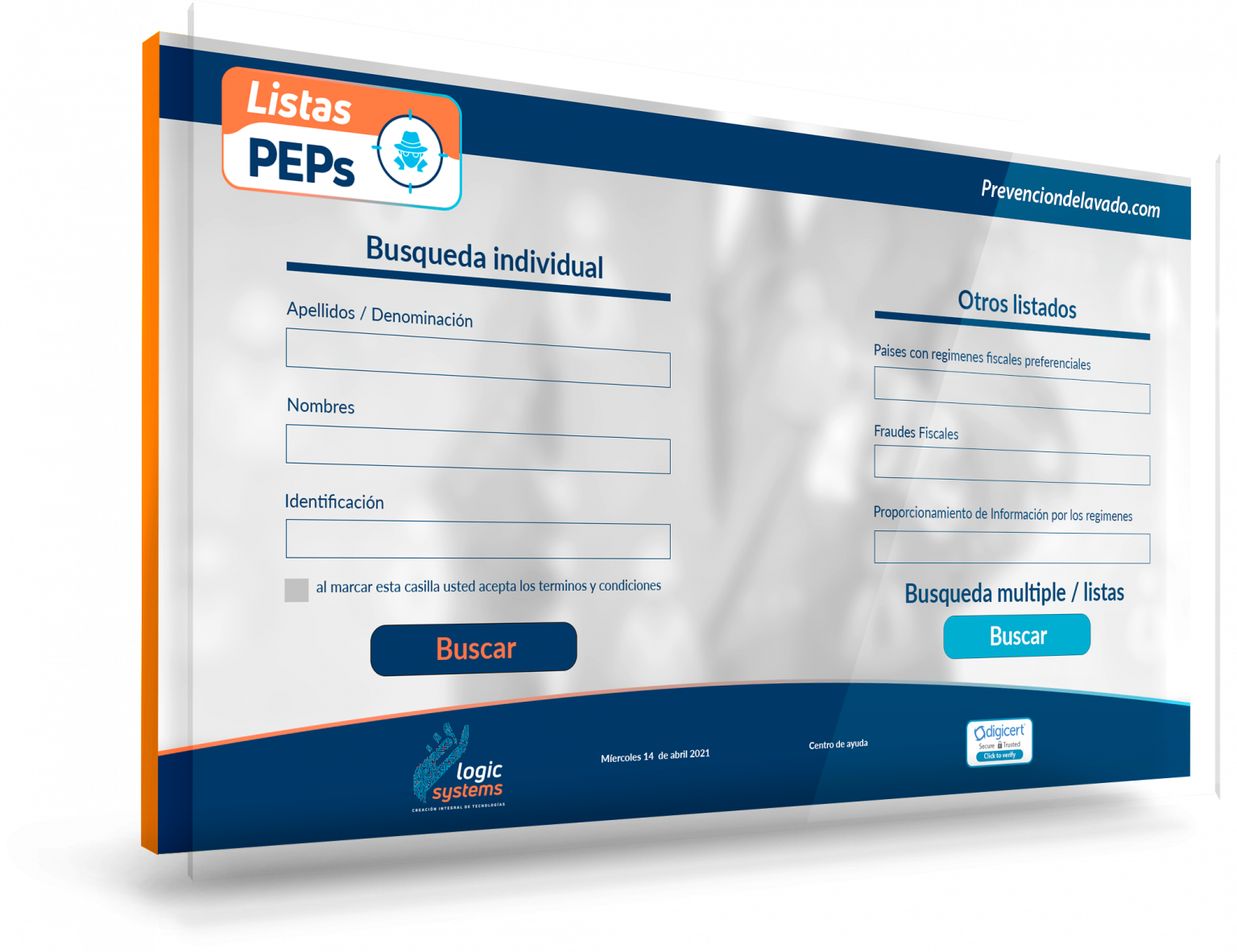 Listas PEPs y Listas de Interés - logicsystems